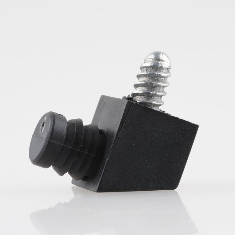 Häfele Korpusverbinder Wandverbinder mit Schraube 14x16mm Kunststoff