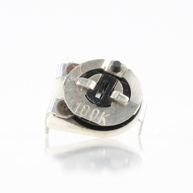 100k Ohm Einstellpotentiometer Trimmer 10mm liegend | Radio Kölsch