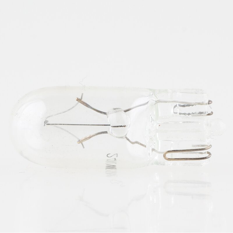 Glassockellampe Mini Glühbirne Leuchtmittel T10 Sockel 24V/0,085A/2W