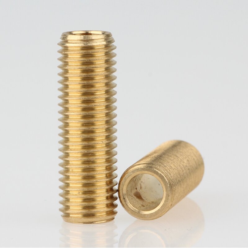 M8x1 Gewinderohr Messing 25mm|Radio Kölsch