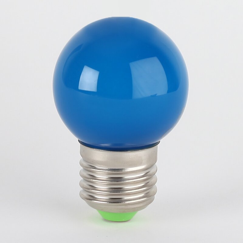 LED-Tropfenlampe E27 1W blau 240V Leuchtmittel | Radio Kölsch