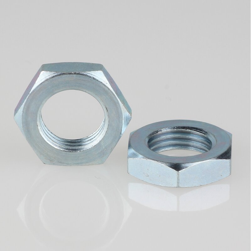 R1/4 Zoll Sechskantmutter verzinkt 19x5mm Metall