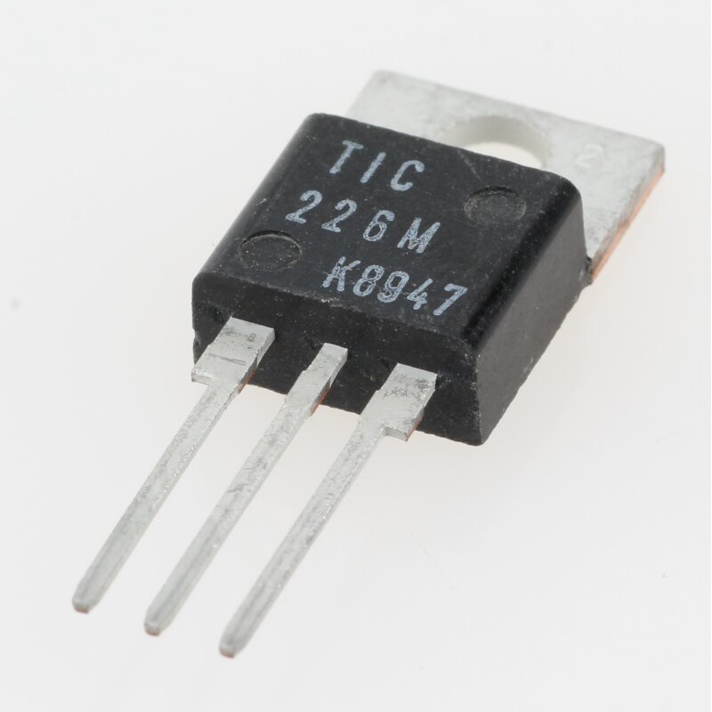 TIC226M Triac TO-220 kaufen|Radio Kölsch