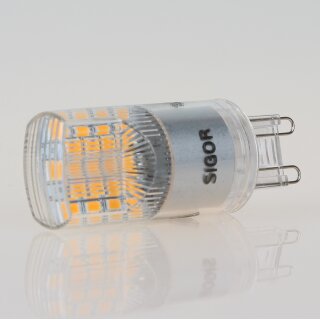 Sigor G9 LED Leuchtmittel Ecolux 3.5W=30W dimmbar