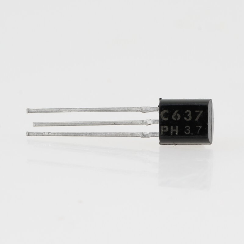 BC637 Transistor TO-92 Gehäuse | Radio Kölsch Hamburg