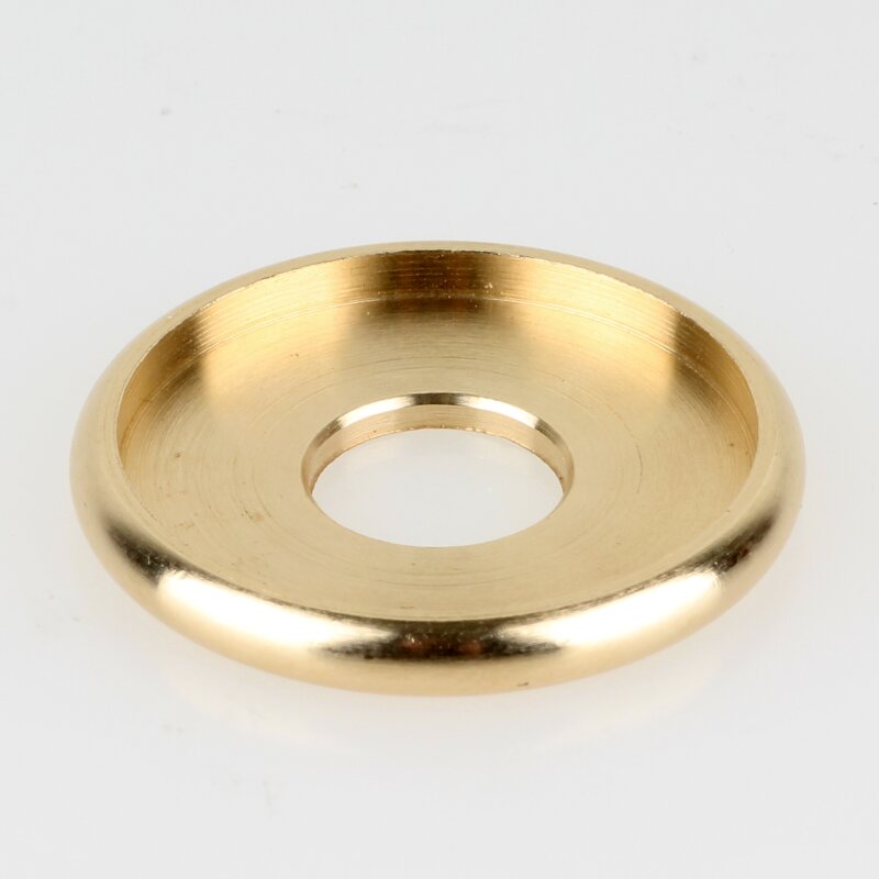 Zentrierscheibe Messing 30x3.5mm mit Rand|Radio Kölsch